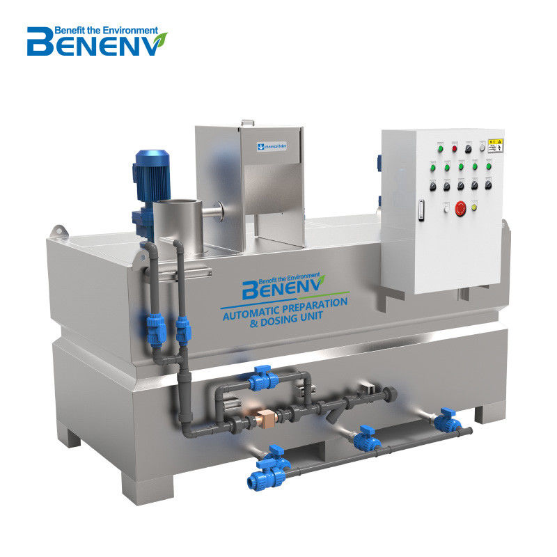 Fully Automatic Preparation & Dosing Unit For Chemicals Preparation ...
