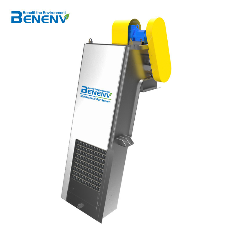 Solid Liquid Separation Mechanical Automatic Bar Screen Wastewater ...