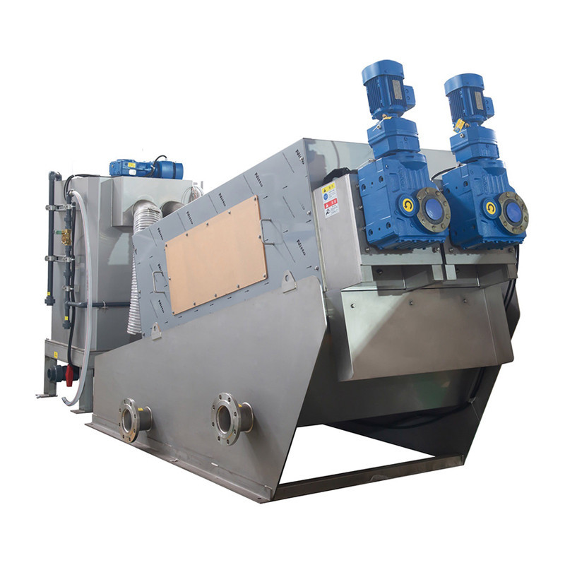 Compact Structure Sludge Dewatering Machine For Domestic Wastewater ...