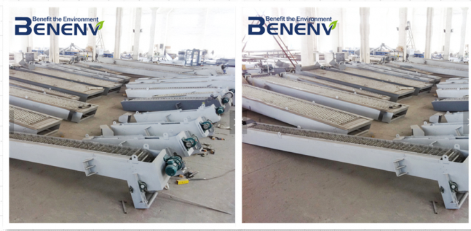 Clog Free Mechanical Bar Screen Customized Mechanical Fine Screen